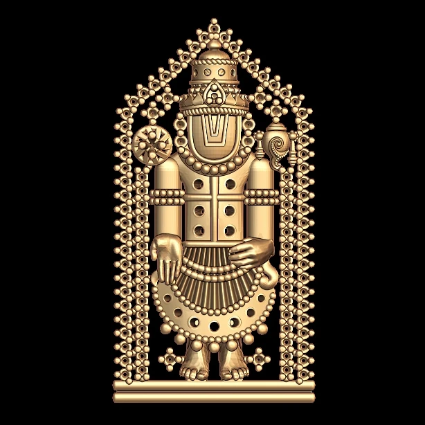 Balaji 3D Model | Pendant