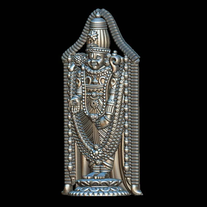 Tirupati Venkateswara Balaji 3D Model | STL