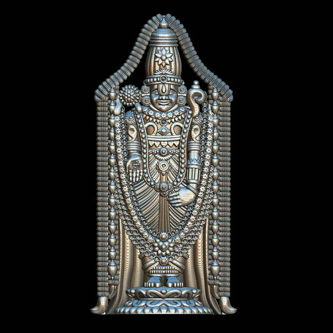 Tirupati Venkateswara Balaji 3D Model | STL