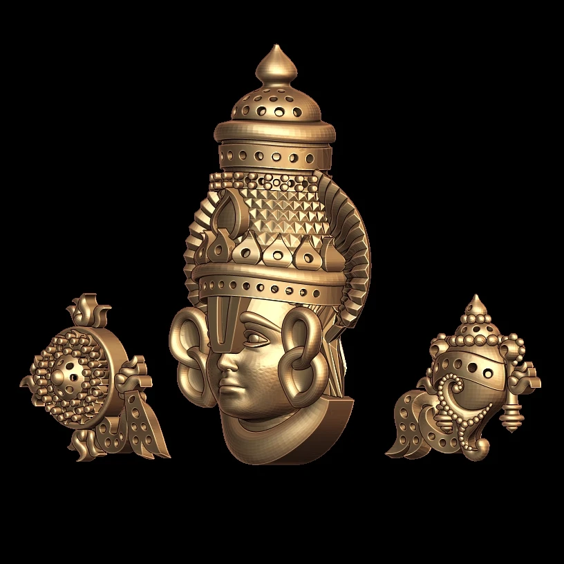 Balaji Face 3D Model | STL