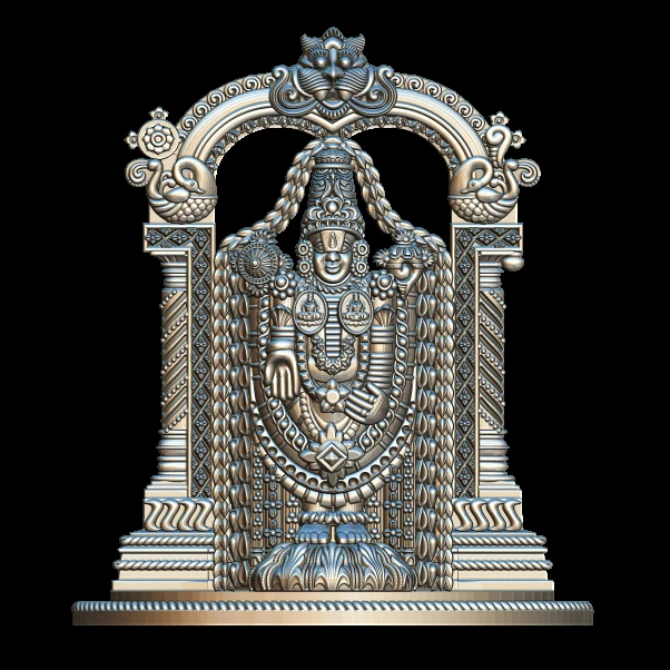 Lord Sri Venkateswara 3d Model