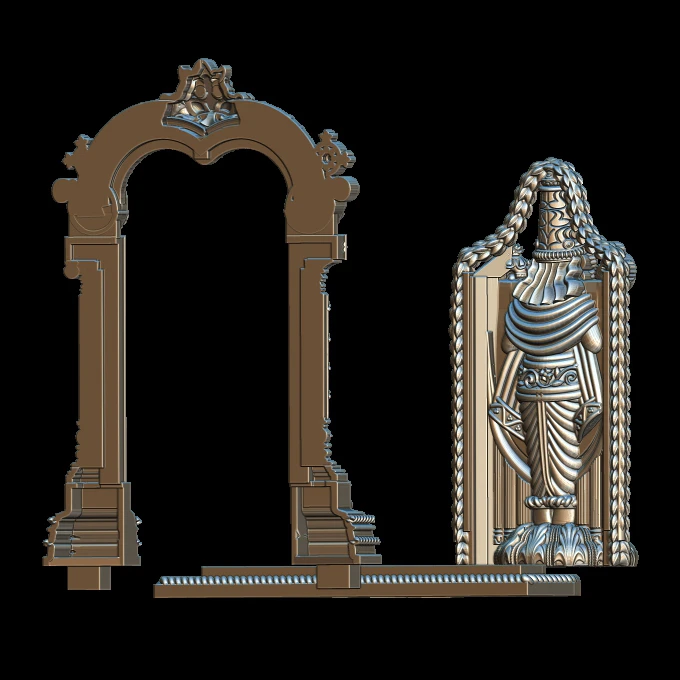 Lord Sri Venkateswara 3d Model