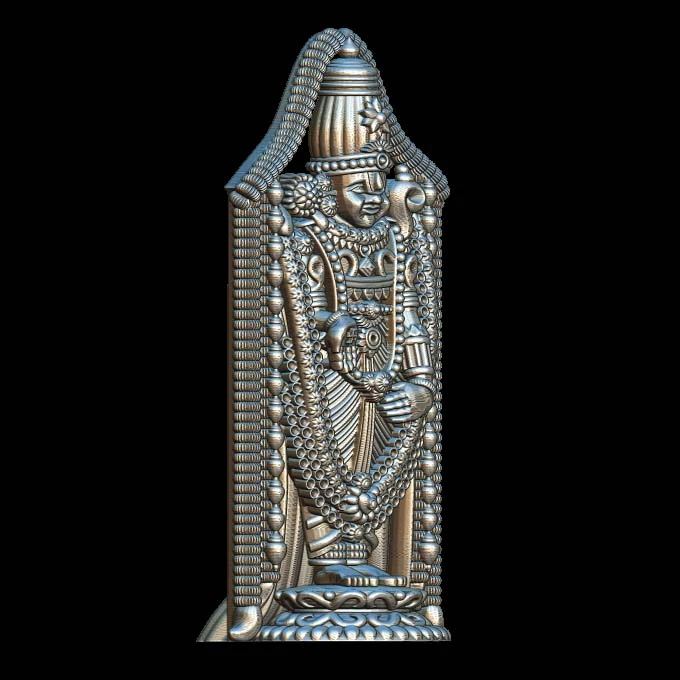 Tirupati Venkateswara Balaji 3D Model | STL