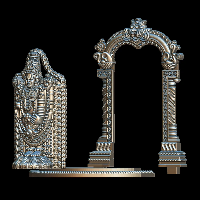 Lord Sri Venkateswara 3d Model