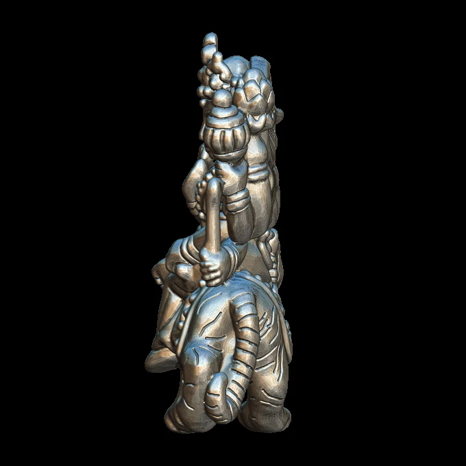 Maa Durga Murti 3D Model