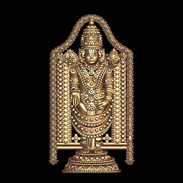 Balaji Idol 3D Model | Digital Download