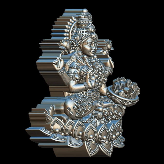 Devi Laxmi 3D Model STL File