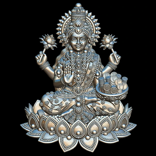 Devi Laxmi 3D Model STL File