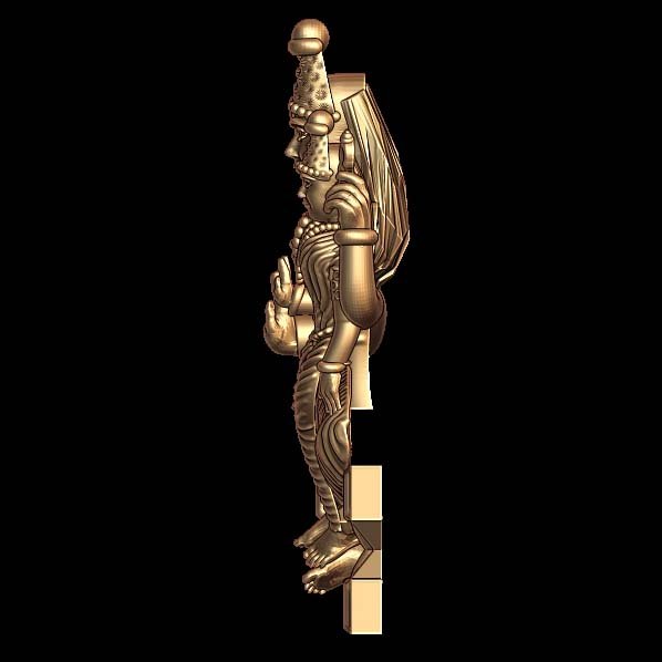 Shiv Parvati 3D Model