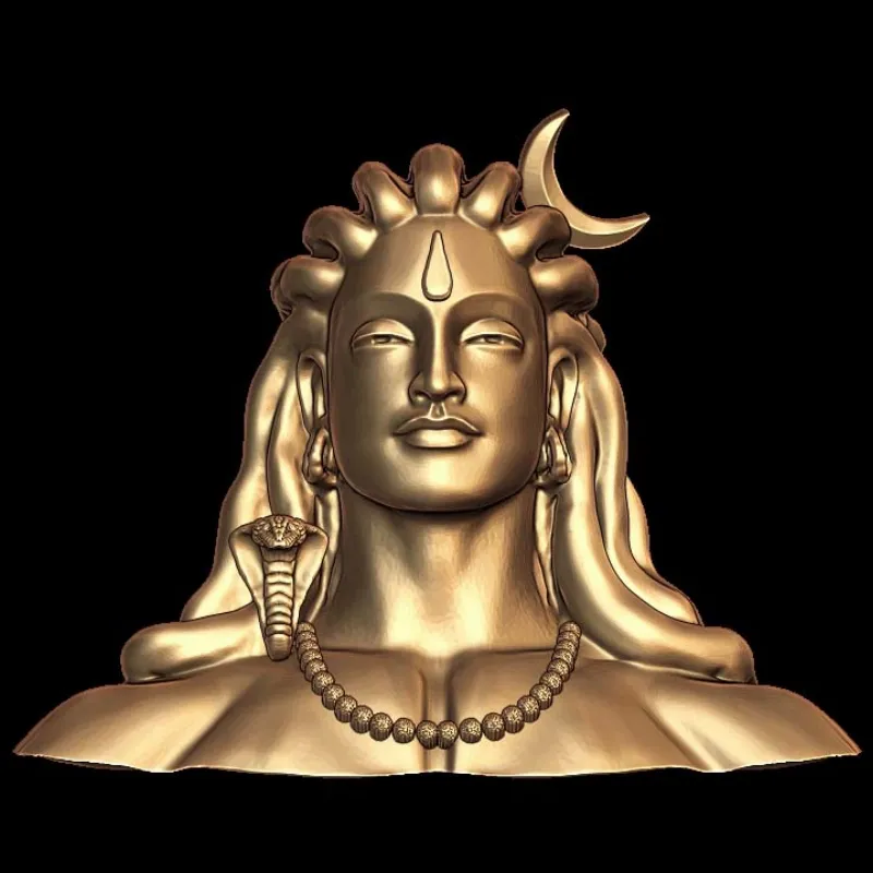 Adiyogi 3D Model - Divine Artistry