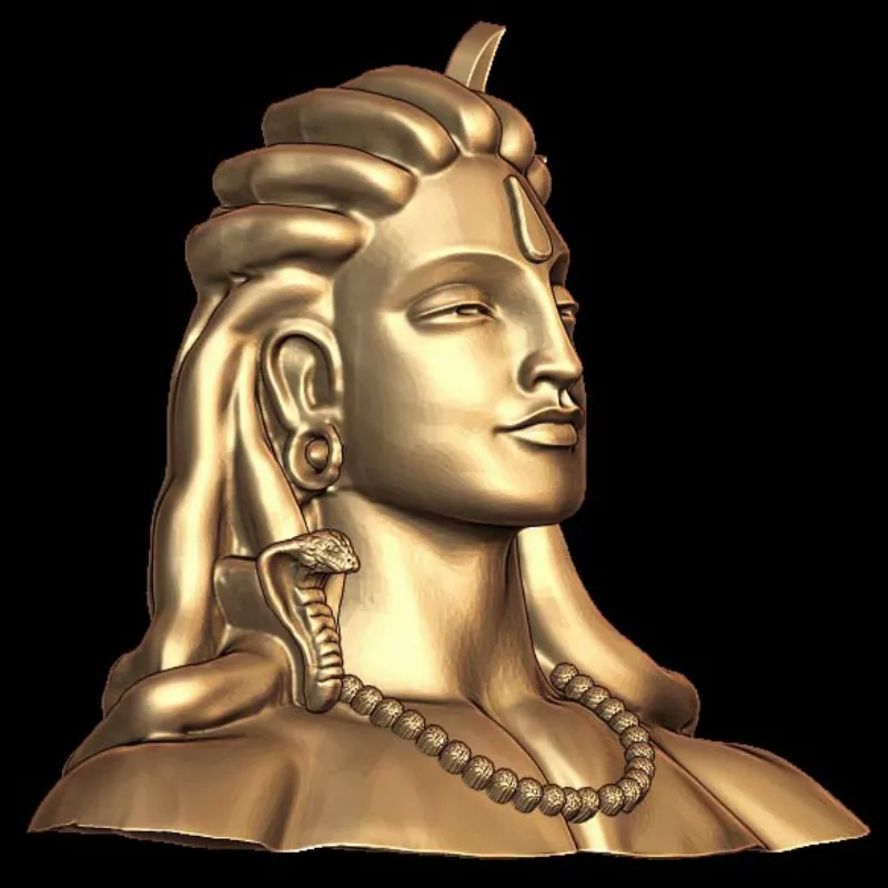 Adiyogi 3D Model - Divine Artistry