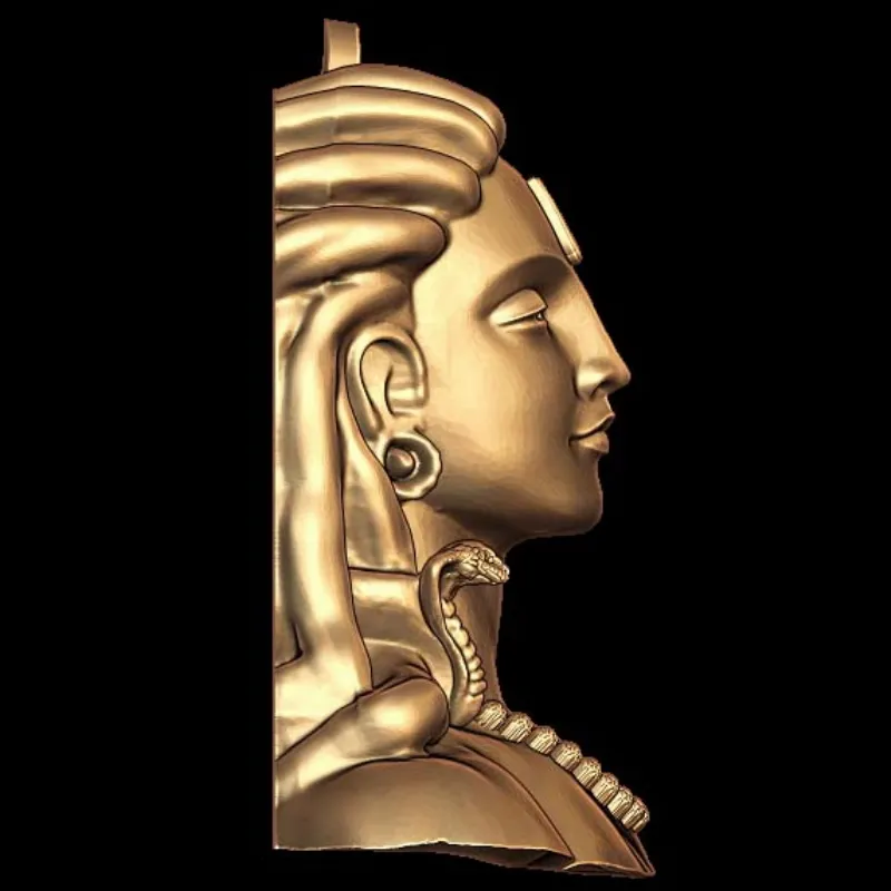 Adiyogi 3D Model - Divine Artistry