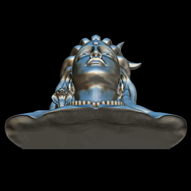 Adiyogi 3D Model - Divine Artistry