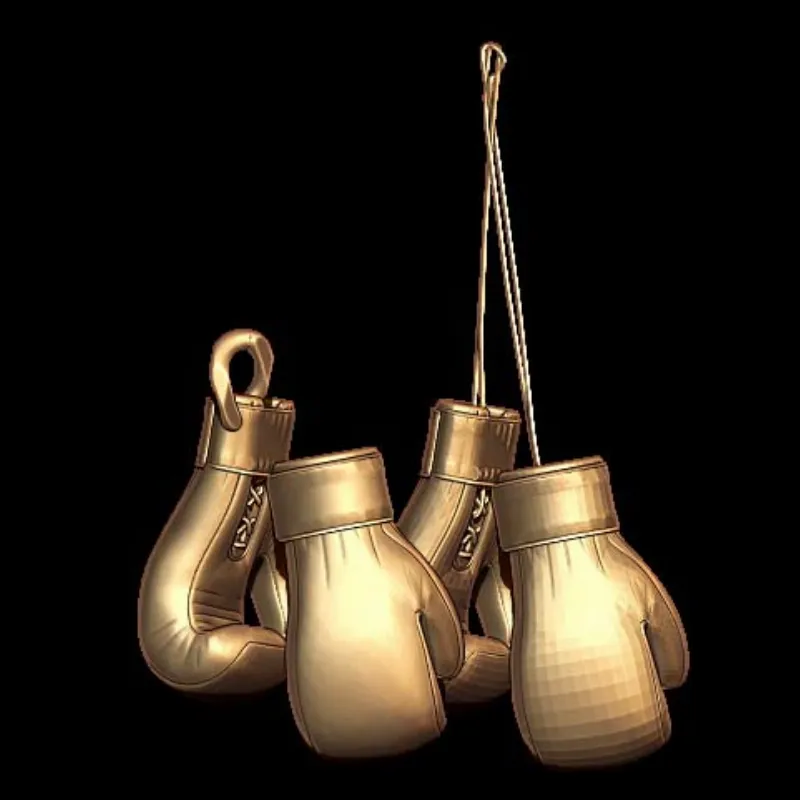 Realistic Boxing Gloves 3D Model STL & 3DM - Digital Art
