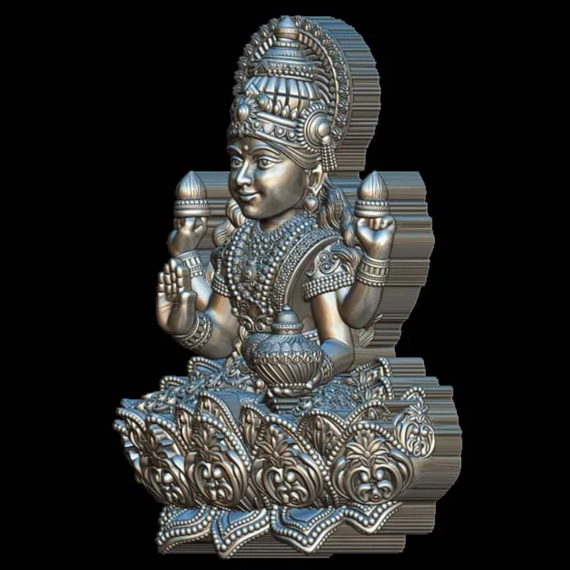 Dhanalaxmi 3D Model - Exquisite STL File for 3D Printing