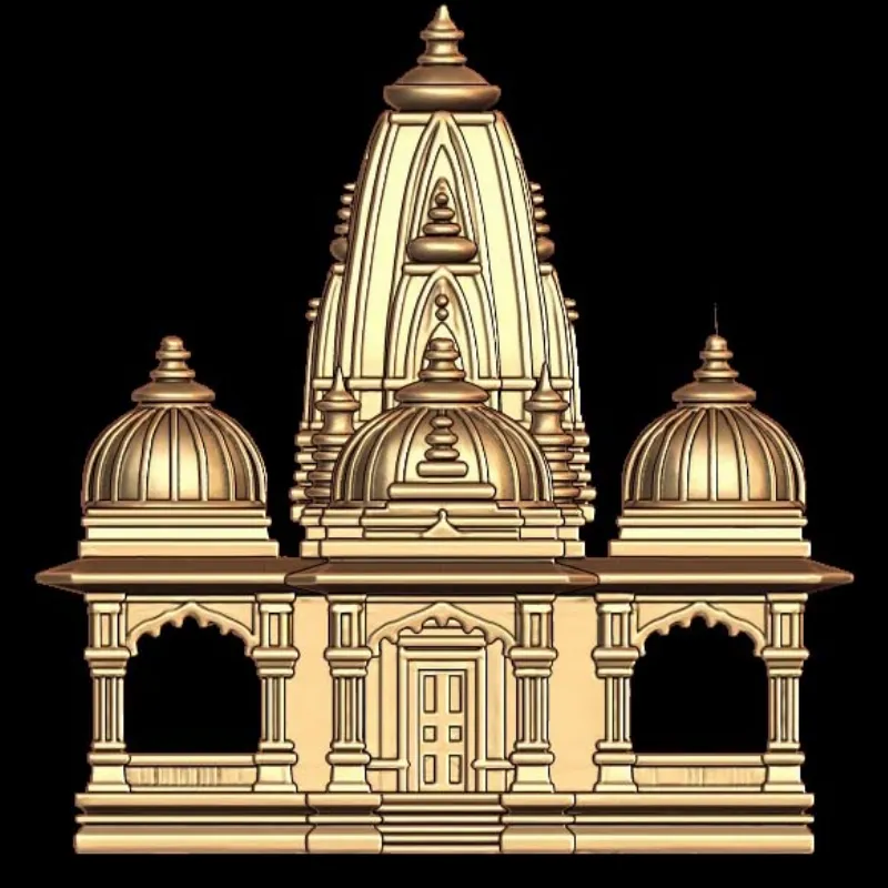 Buy Exquisite Jain Temple 3D Model for Jewelry - Limited Edition