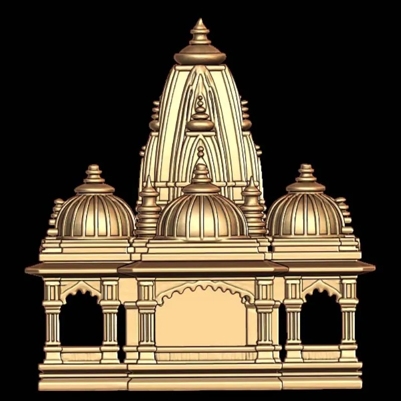 Buy Exquisite Jain Temple 3D Model for Jewelry - Limited Edition