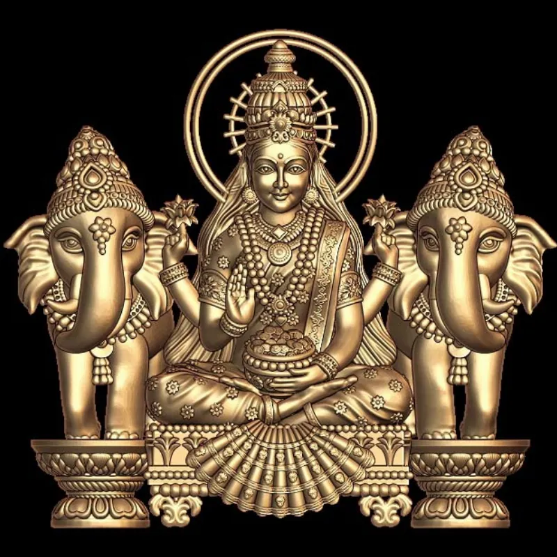 Divine Laxmi 3D Model for 3D Printing - STL File