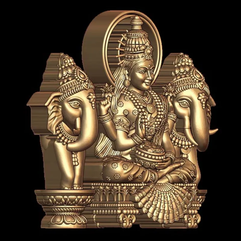 Divine Laxmi 3D Model for 3D Printing - STL File