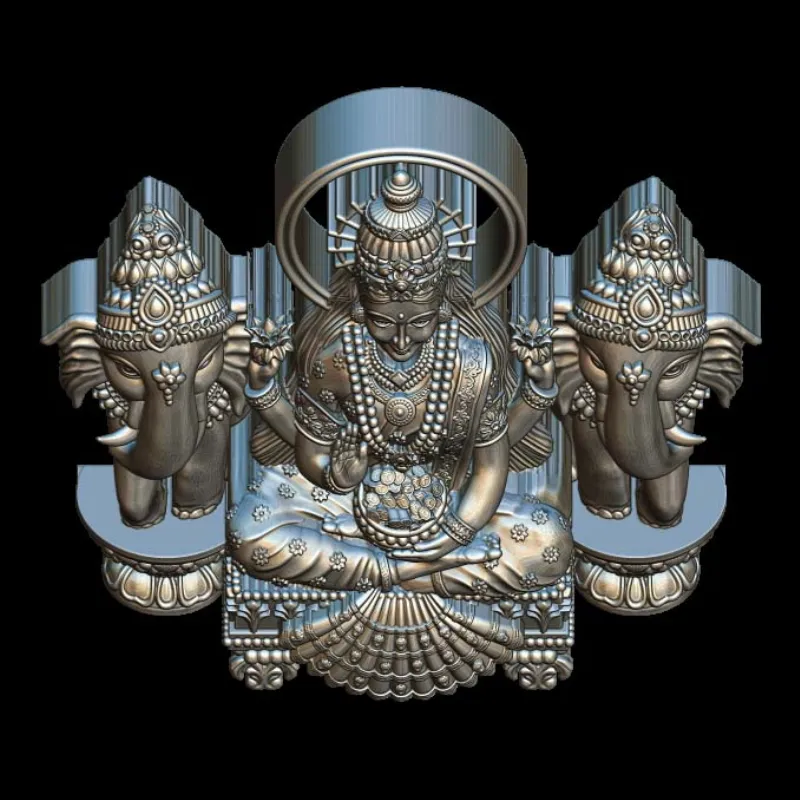 Divine Laxmi 3D Model for 3D Printing - STL File