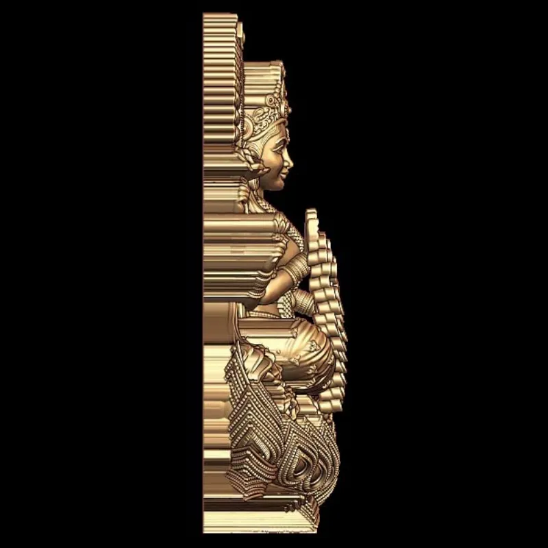 Laxmi 3D Model STL File - Prosperity and Abundance